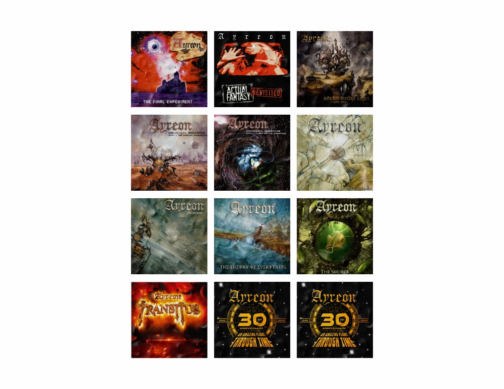 Ayreon | 30th Anniverary Stickerset – M&E