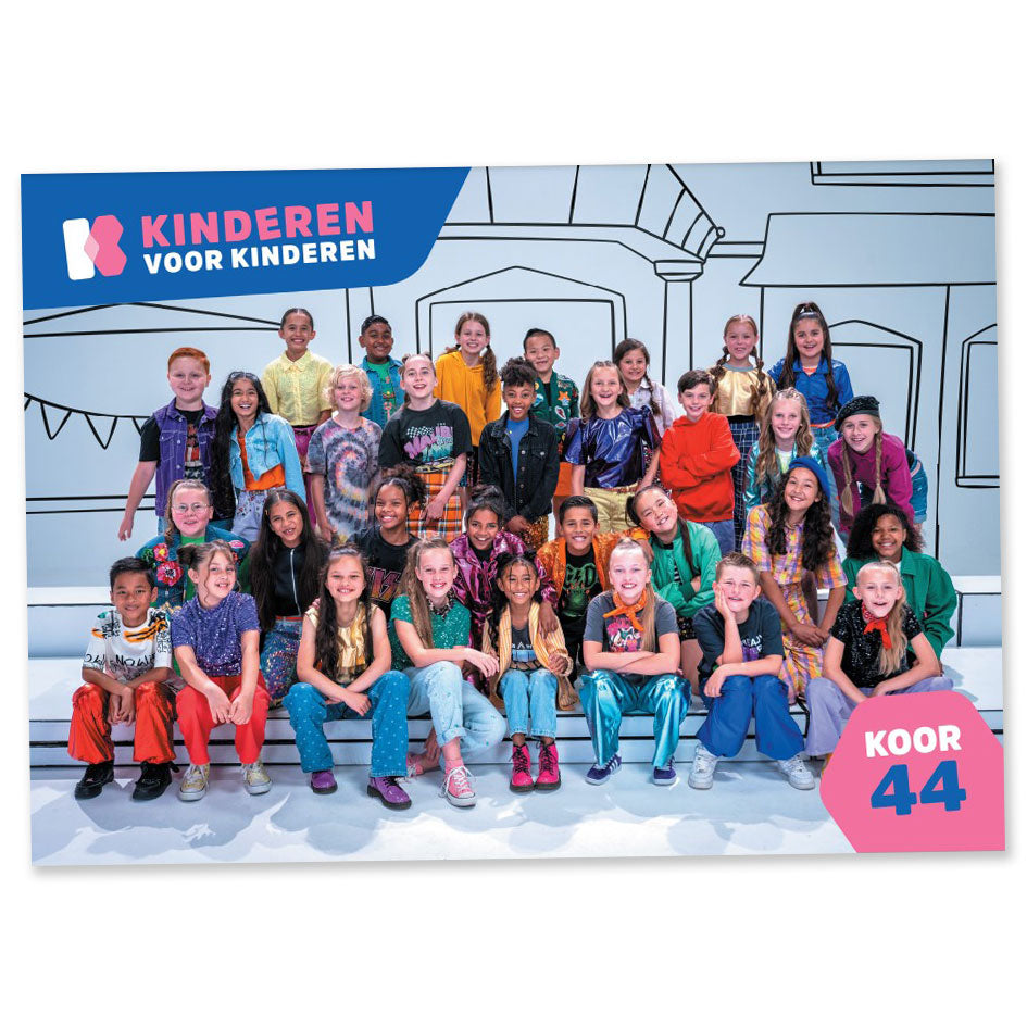 Kinderen voor Kinderen | Poster A2 Koor 44 – M&E