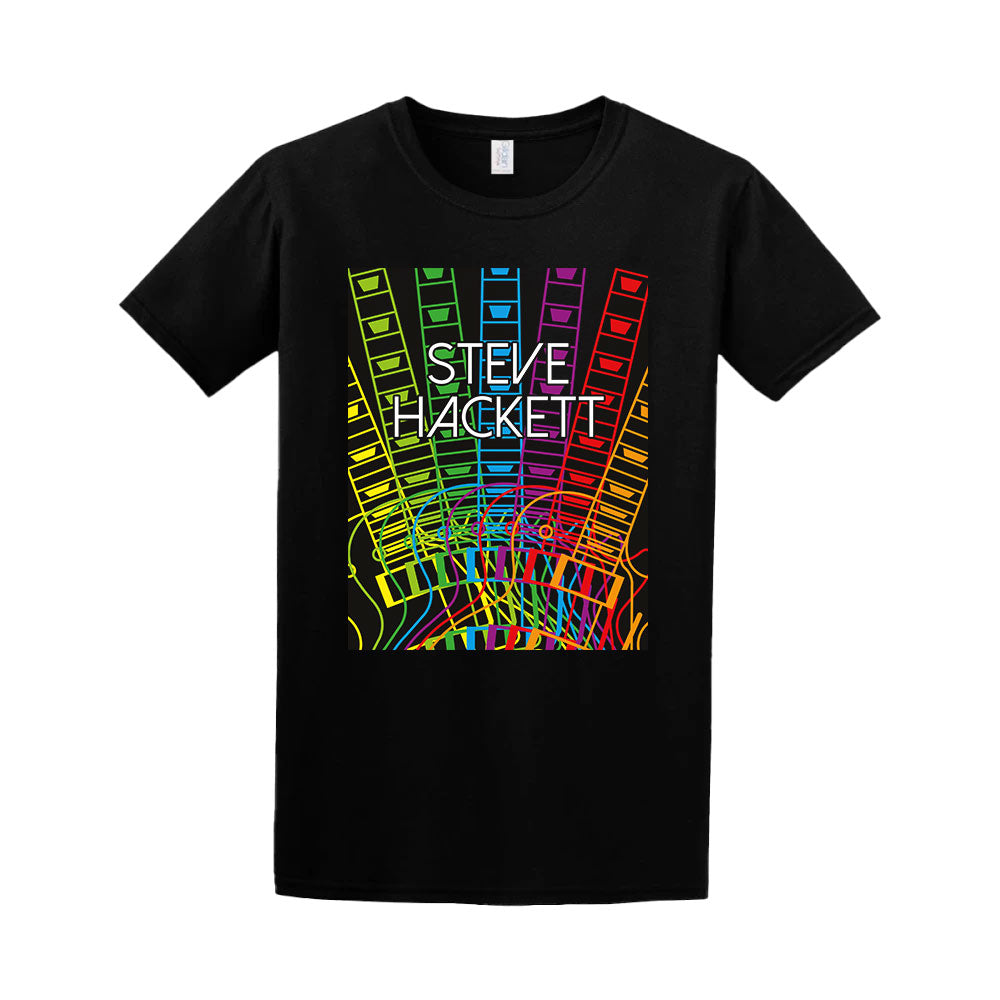 Steve Hackett | 2025 EU Tour Rainbow Guitars T-shirt – M&E
