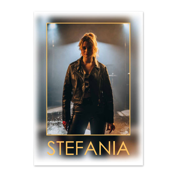 Stefania | Poster A3 Kleur - GESIGNEERD – M&E
